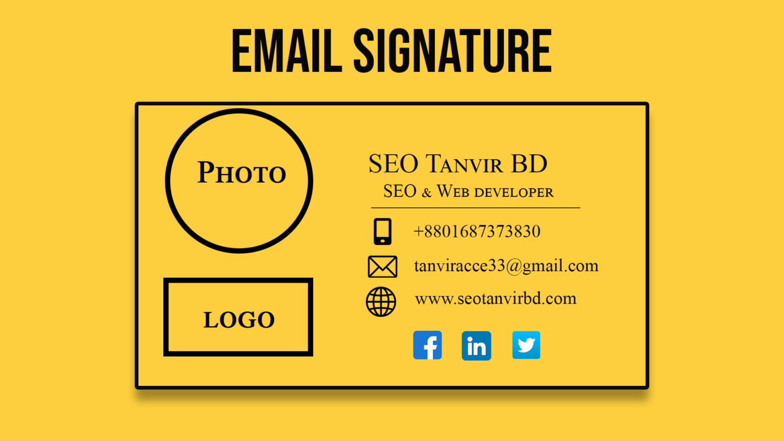 HTML Email Signature | 2023 Tips